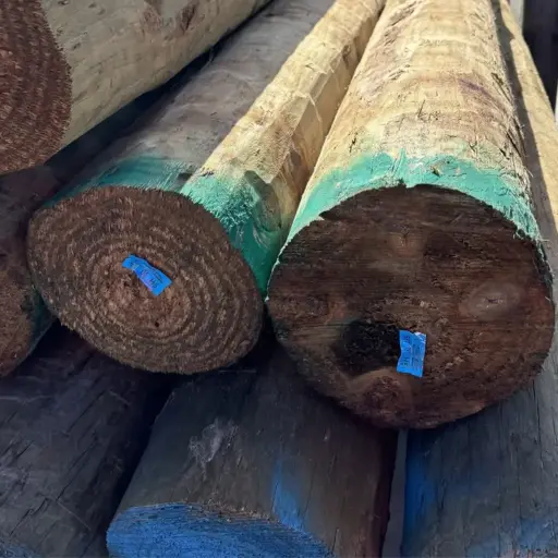 SED Timber Poles for Retaining Walls | WBS Henderson